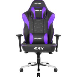 AKRacing Gaming-Stuhl »"Master Max" hochwertiges Kunstleder« () Kunstleder ergonomisch, höhenverstellbar Bürostuhl für große und schwere Personen...