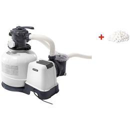 Intex Sandfilteranlage »»SX2800« 2800 gal./hr« inkl. FIBER BALL FILTRATION weiß B/H/L: 40 cm x 66,7 cm x 59,4 cm