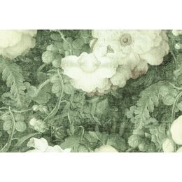 ARCHITECTS PAPER Fototapete &raquo;Atelier 47 Art Blossom 2&laquo; floral glatt Vlies, Wand, Schr&auml;ge, Decke gr&uuml;n Vlies