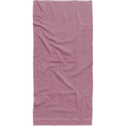 Tom Tailor HOME Saunatuch »Color Bath« mit Logo in Bordüre mauve Obermaterial: 100% Baumwolle B/L: 80 cmx200 cm