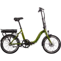 SAXONETTE »Compact plus S« 3 Gang Shimano Nexus Schaltwerk Nabenschaltung Frontmotor 250 W Pedelec, Elektrofahrrad für Damen u. Herren...