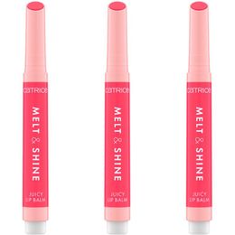 Catrice Lippenbalsam »Melt & Shine Juicy Lip Balm« mit weicher Textur Resting Beach Face Zartschmelzender Lippenbalsam für voller aussehende Lippen