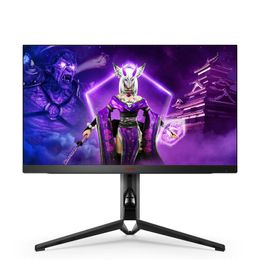 AOC Gaming-Monitor »AG254FG« 62, 2 cm/24, 5 ′′ 1920 x 1080 px Full HD 1 Reaktionszeit 360 Hz schwarz/rot neig, dreh- und höhenverstellbar, VESA...