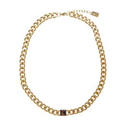Karl Kani Halsreif »KK OgStone Cubanlink Necklace« gold onesize HOCHWERTIGE VERARBEITUNG: Sorgfältige Fertigung garantiert Langlebigkeit und...