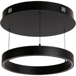Searchlight LED-H&auml;ngeleuchte &raquo;H&auml;ngeleuchte Layla, 1-flammig&laquo; LED-Modul 1 Stk. Farbwechsler H&ouml;henverstellbar auch in Betrieb Schwarz