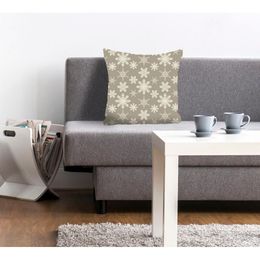 queence Dekokissen &raquo;Kai&laquo; mit einem Wald grau + bedruckt Obermaterial: 100% Polyester B/L: 40 cm x 40 cm