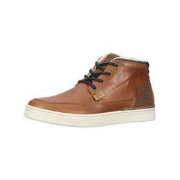 Bullboxer Schnürschuh »Halbschuhe Leder/Textil« Cognac 40 40 Verschluss: Schnürung