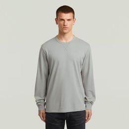 G-Star Raw G-STAR Longsleeve &raquo;Nifous R&laquo; mit geripptem Einsatz vorne wild dove L L T-Shirt von G-STAR