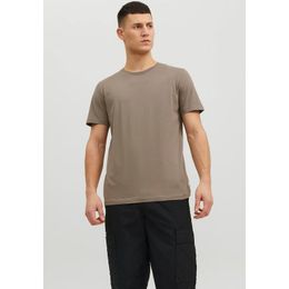 Jack & Jones JACK & JONES Rundhalsshirt »JJEORGANIC BASIC TEE SS O-NECK NOOS« mit Rundhalsausschnitt falcon L L Herren-T-Shirt von Jack & Jones