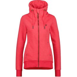 ALIFE & KICKIN Kapuzensweatjacke »Damen VivianAK A« coral melange M M Feel free! Cool und lässig - die Damensweatjacke VivianAK A von alife and kickin