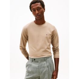 Tommy Hilfiger Langarmshirt &raquo;STRETCH SLIM FIT LONG SLEEVE&laquo; aus Baumwollstretch Coastal Taupe XL XL Schmale Passform und Langarm-Design, ideal um...
