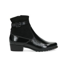 Caprice Stiefelette »Stiefelette Leder/Textil« Schwarz 39 39 Verschluss: Reißverschluss