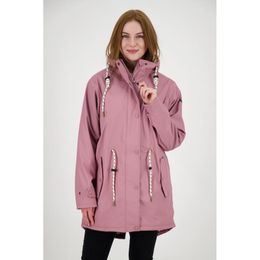 DEPROC Active Regenjacke »Friesennerz ELLESMERE II CLASSIC« auch in Großen Größen erhältlich lila 40/42 (M) 40/42 (M) Maritimer Regenmantel mit...