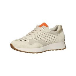 Paul Green Sneaker »Sneaker Leder« Creme 42,5 42,5 Verschluss: Schnürung