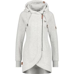 ALIFE & KICKIN Kapuzensweatjacke &raquo;Damen MaryAK A&laquo; cloudy S S Kuschelig weiche Kapuzensweatjacke MaryAK C von alife and kickin in einfarbiger Optik