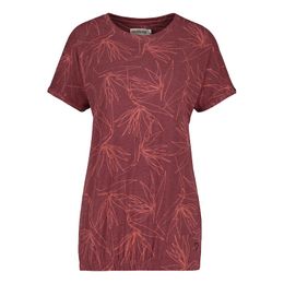 alife and kickin ALIFE & KICKIN Rundhalsshirt »Damen SunAK B« cranberry juice melange XS XS Lass die Sonne in Dein Herz mit SunAK B, dem Damen T-Shirt von Alife and...