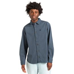 Element Langarmhemd &raquo;Coastal&laquo; Midnight Navy XL - US-Gr&ouml;&szlig;en US-Gr&ouml;&szlig;en XL Material: Twill mit starker Waschung aus...