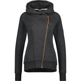 alife and kickin ALIFE & KICKIN Kapuzensweatjacke &raquo;Damen SnakecharmerAK A&laquo; moonless melange M M Einfach nur l&auml;ssig! Die Kapuzensweatjacke SnakecharmerAK Avon Alife...