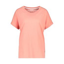 ALIFE & KICKIN Rundhalsshirt &raquo;Damen DiniAK&laquo; peach M M Legeres unifarbenes T-Shirt DiniAK von alife and kickin