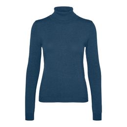 V&eacute;ro Moda Vero Moda Damen Rollkragenpullover &raquo;VMHAPPINESS LS ROLLNK PULLOVE GA BOO REP&laquo; M