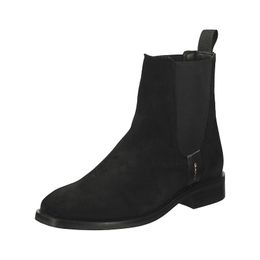 Gant Ankleboots »Stiefelette Leder/Textil« Schwarz 40 40 Verschluss: Schlupfschuh