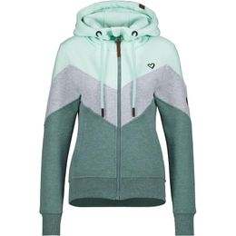 ALIFE & KICKIN Kapuzensweatjacke »Damen StellinaAK A« pacific melange M M StellinaAK A von alife and kickin - die Sweatjacke für entspannte Stunden...