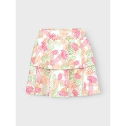 name it Volantrock »NKFVINAYA SKIRT FFF NOOS« Kunstfaser, Stretch, Allover Druck Arcadian Green AOP:FRESH TROPICAL 134 134 Minirock von name it für...