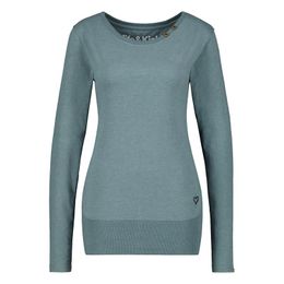 ALIFE & KICKIN Langarmshirt &raquo;Damen ConnyAK A&laquo; basalt melange S S ConnyAK A von alife and kickin - trendiges Longsleeve f&uuml;r Damen mit femininer...