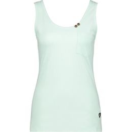 ALIFE & KICKIN T-Shirt &raquo;Damen JennyAK A&laquo; mint melange L L Styling in Tanktop - Form! JennyAK A das Freizeitshirt von alife and kickin in...