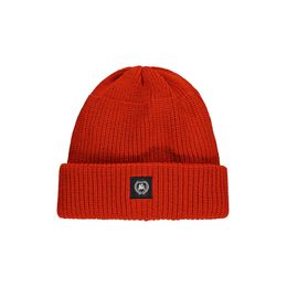 Skimütze Lerros "Lerros Strickmütze, extra warm", Damen, scandinavian rot, Kunstfaser, Mützen