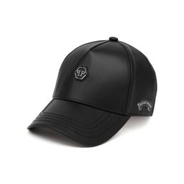 Baseball Cap Philipp Plein "Hexagon", Damen, 02, schwarz, Caps