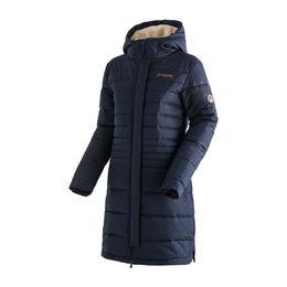 Maier Sports Damen Funktionsmantel "LAERKE"dunkelblau, Gr. 38, 100% Polyester, M&auml;ntel, Damen Mantel, Outdoormantel wind/wasserdicht, 4 ger&auml;umige