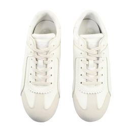 Trainingsschuh Buffalo "Buffalo VARSITY", Damen, Gr. 41, wei&szlig;, cream, Polyurethan, Schuhe