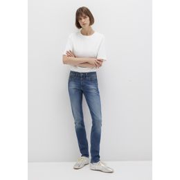 Röhrenjeans Mavi "SOPHIE", Damen, Gr. 27, Länge 30, deep brushed str, 98% Baumwolle, 2% Elasthan, normal normal, Jeans, Slim Skinny Jeans