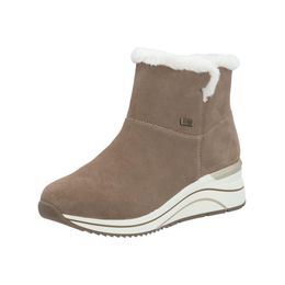 Sneaker Remonte "Remonte Sneaker Veloursleder", Damen, Gr. 41, fango, Veloursleder, Schuhe Sneaker