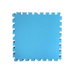 Bestway PE Poolmatten Schutzboden 9er Pack 50 x 50 cm Blau