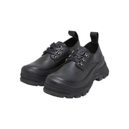 Trainingsschuh Buffalo "Buffalo roam lace up lo hike", Damen, Gr. 38, schwarz, Leder, unifarben, Schuhe