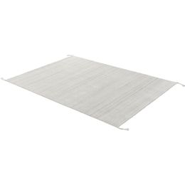 Sch&ouml;ner Wohnen Kollektion Teppich "Alura" Gr. 6, beige (creme), B:200cm H:8mm L:300cm, Viskose, Wolle, SCH&Ouml;NER WOHNEN-KOLLEKTION, Teppiche, Teppich, Hochwertiger Viskoseanteil, Wohnzimmer