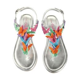 Buffalo Damen Trainingsschuh "Buffalo CAPRI BUTTERFLY GLAM", Gr. 40silber, multi, Polyurethan, Schuhe