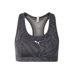 Puma Sport-BH '4KEEPS' Damen Größe L dunkelgrau / schwarz / weiß