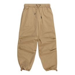 Garcia Hose Mädchen Größe 176 camel / schwarz / weiß