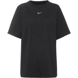 Nike Essential T-Shirt Damen - schwarz - Gr. S - Baumwolle