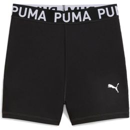 Puma Strong Tights Mädchen - schwarz - Gr. 176 - Baumwolle/Polyacryl/Polyamid