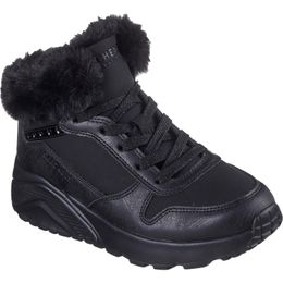 Skechers Uno Lite Sneaker Mädchen - schwarz - Gr. 33 - Synthetik
