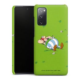 DeinDesign Galaxy S20 FE Handy Premium Case Smartphone Handyh&uuml;lle Schutzh&uuml;lle matt Asterix Obelix Official Licensed Product Premium Case