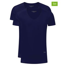 McGregor 2er-Set: Shirts in Dunkelblau - 59% | Gr&ouml;&szlig;e S | Herren-plussize