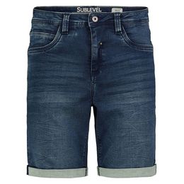 Sublevel Jeans-Bermudas in Dunkelblau - 54% | Größe W34 | Herren-shorts