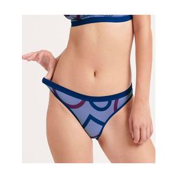 Sloggi Bikini-Hose in Blau - 60% | Größe M | Damen-bademode