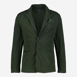 Dunkelgr&uuml;ner Garment Dyed Blazer