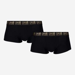 Cavalli Class 2er-Pack schwarze Boxershorts
